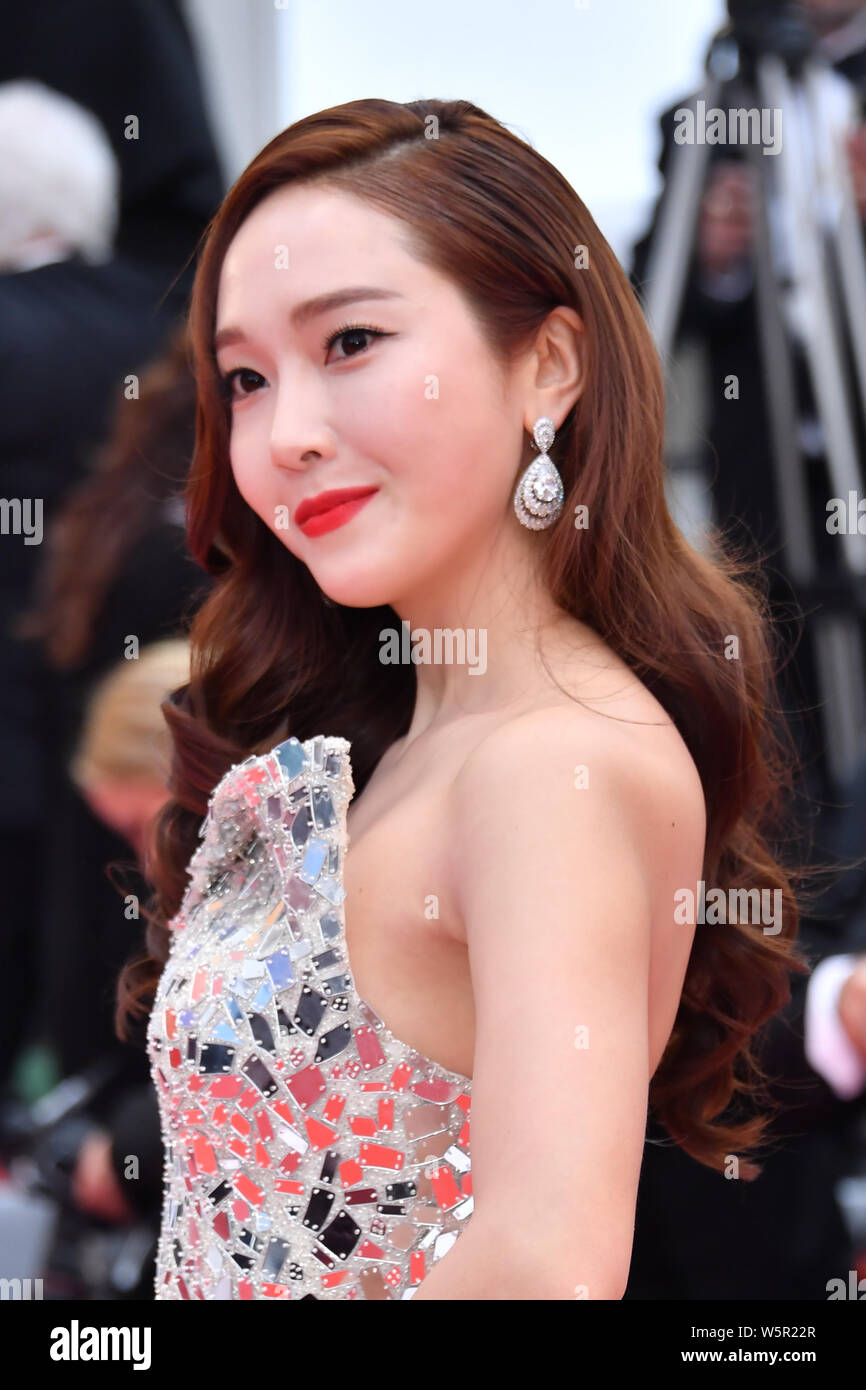 South Korean singer and actress Jessica Jung Soo-yeon poses as she ...
