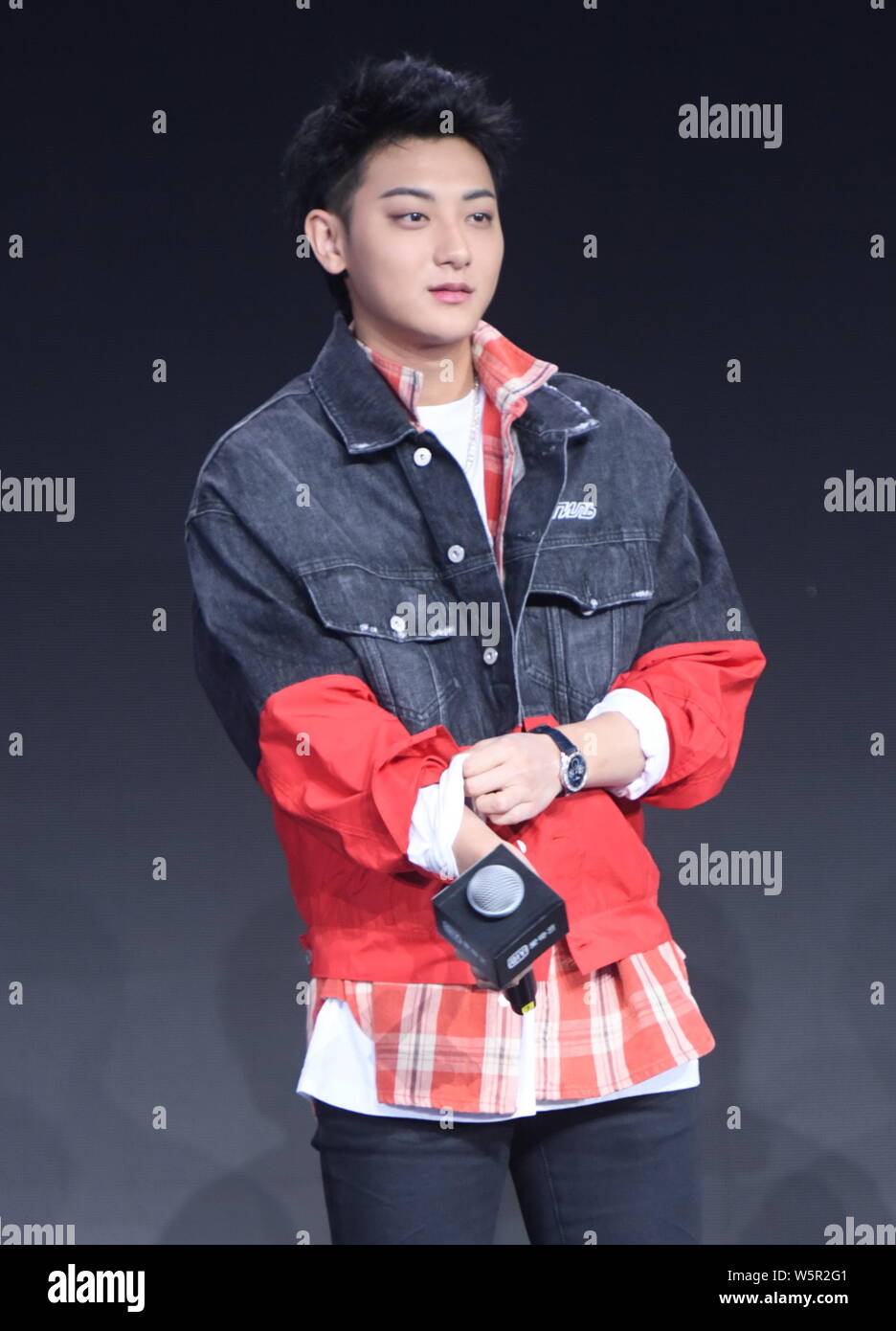 Chinese actor Huang Zitao, better known as Z.Tao, attends the 2019 ...