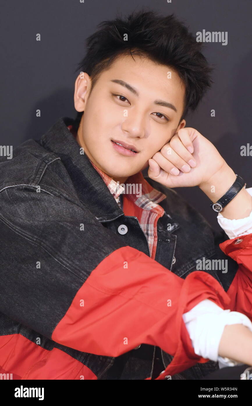 Chinese actor Huang Zitao, better known as Z.Tao, attends the 2019 ...