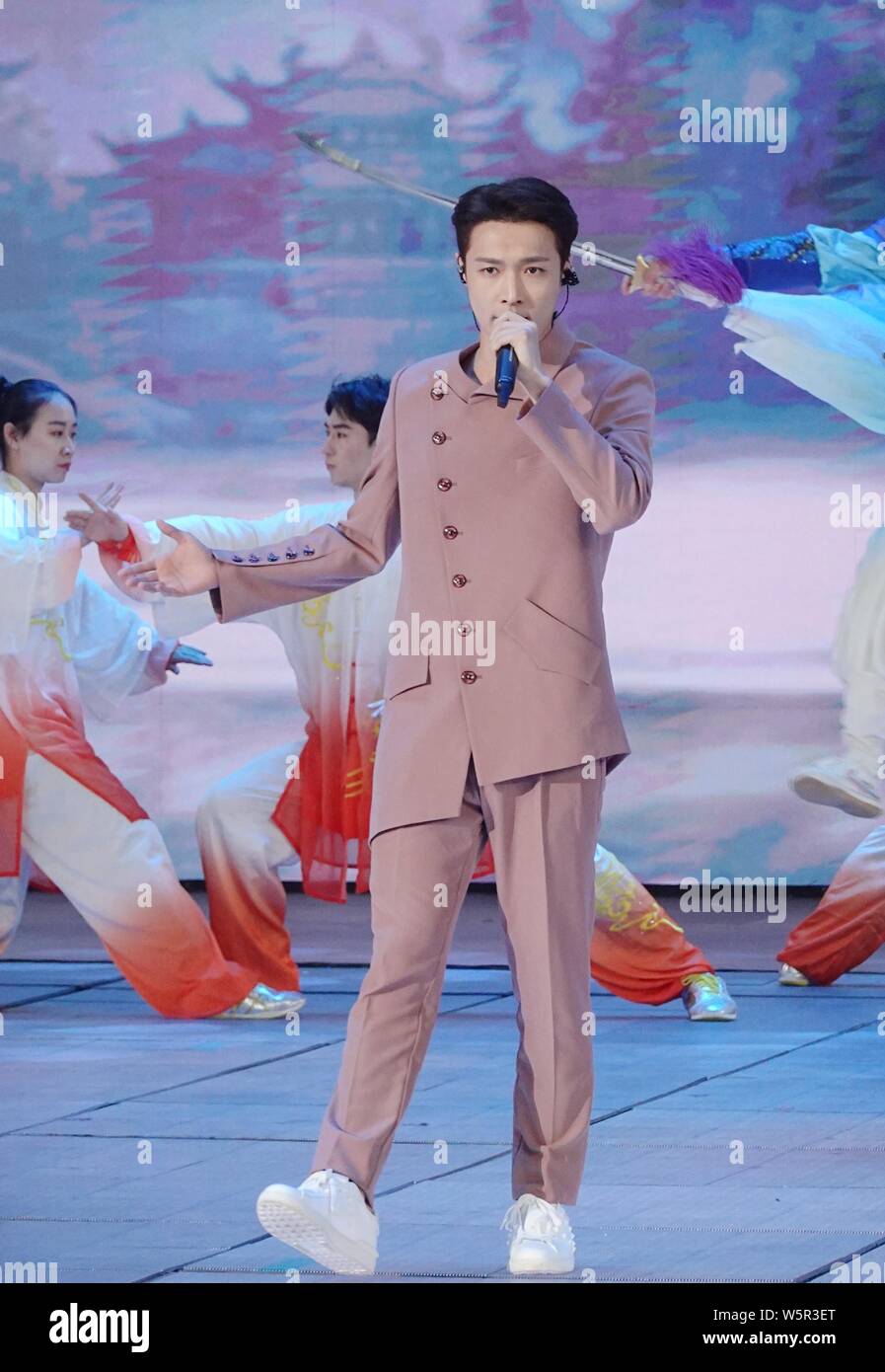 Chinese singer and actor Zhang Yixing, better known as Lay, of South ...