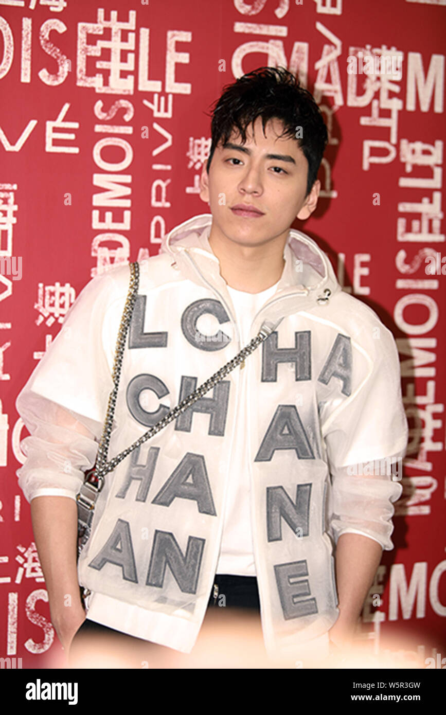 Taiwanese actor Darren Wang attends the Chanel Mademoiselle Prive ...