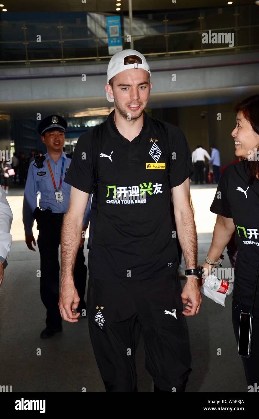 German football player Christoph Kramer, top, of Borussia ...