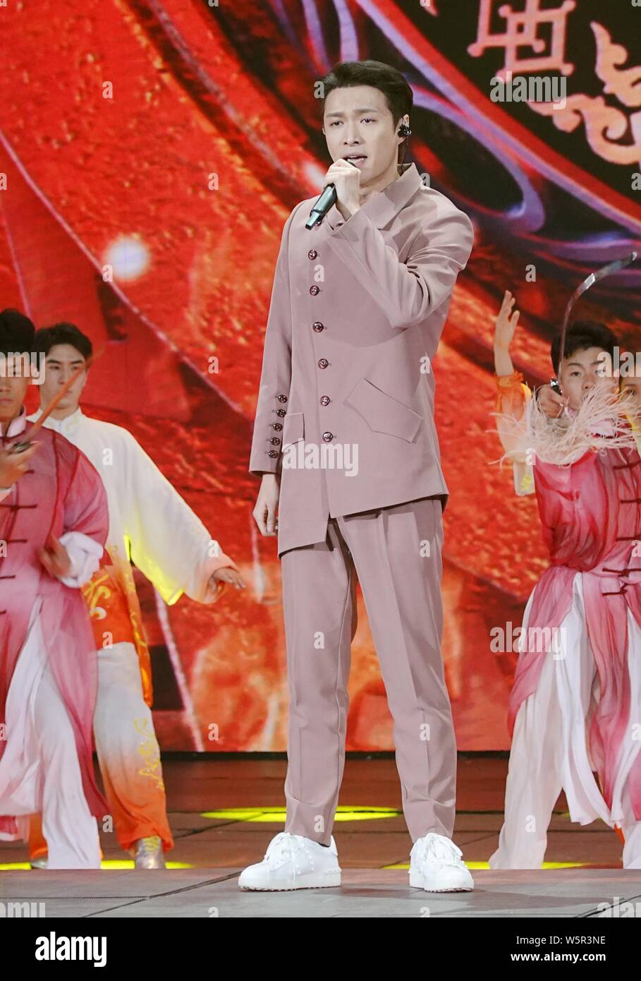 Chinese singer and actor Zhang Yixing, better known as Lay, of South ...