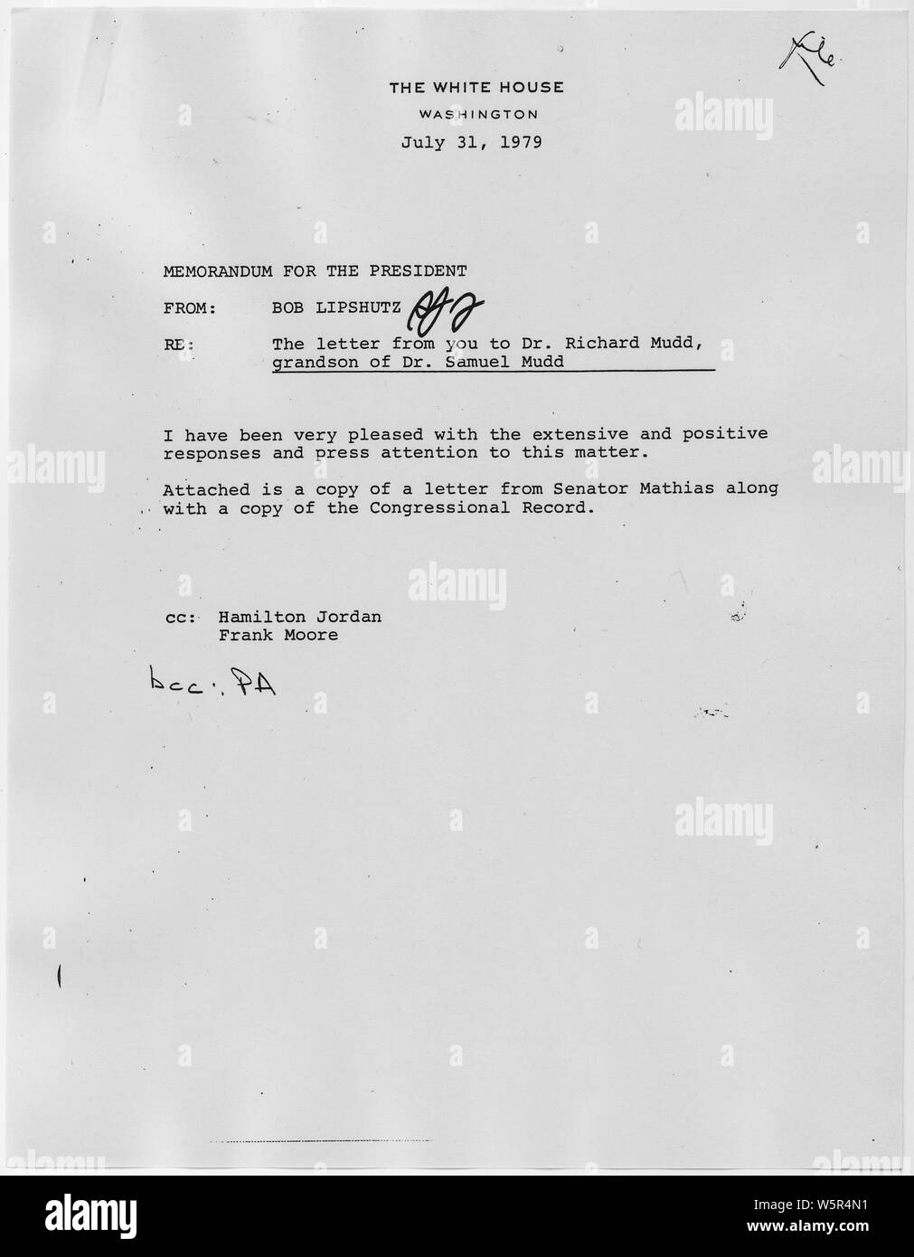 Lipshutz to Carter Stock Photo - Alamy