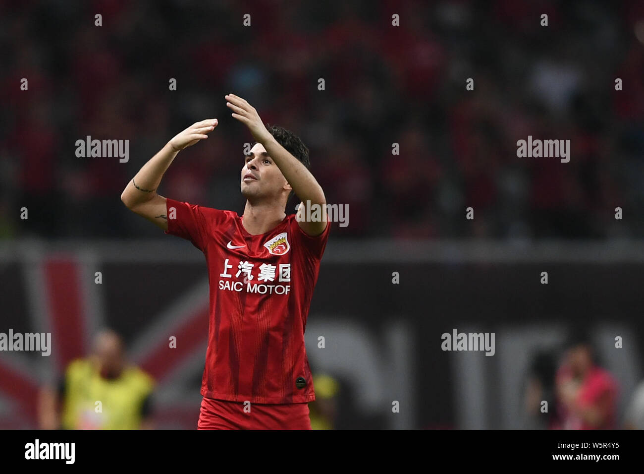 Brazilian football player Oscar dos Santos Emboaba Junior, better known ...