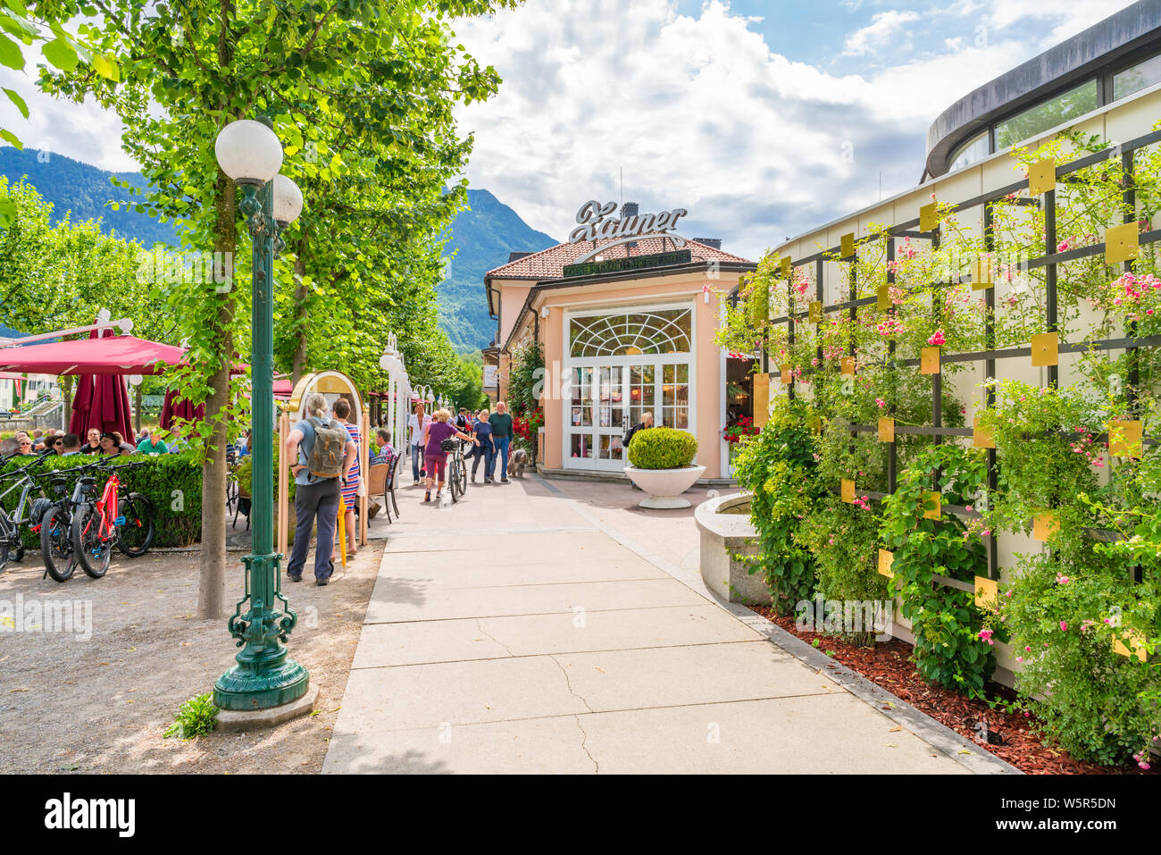 BAD ISCHL, AUSTRIA - JULY 07, 2019: Bad Ischl is an Austrian spa town ...