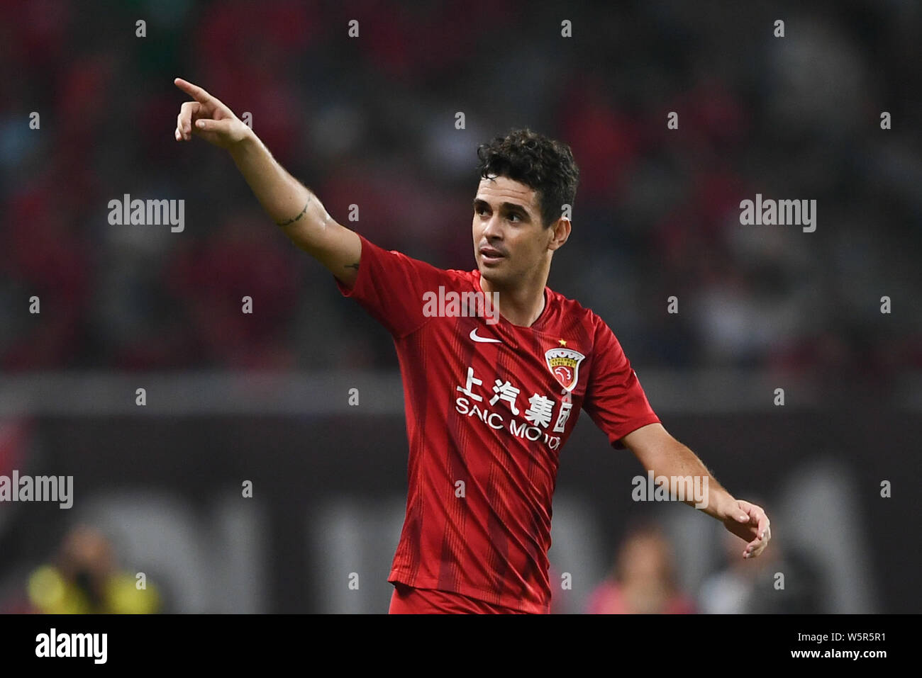 Brazilian football player Oscar dos Santos Emboaba Junior, better known ...