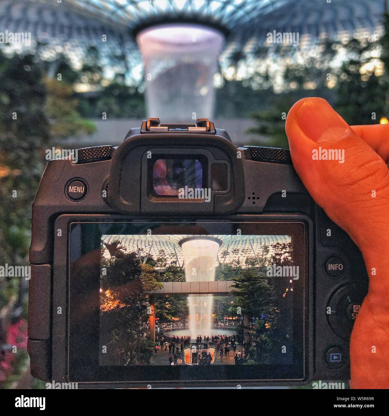 Landscape of the Jewel complex featuring the world's tallest indoor ...