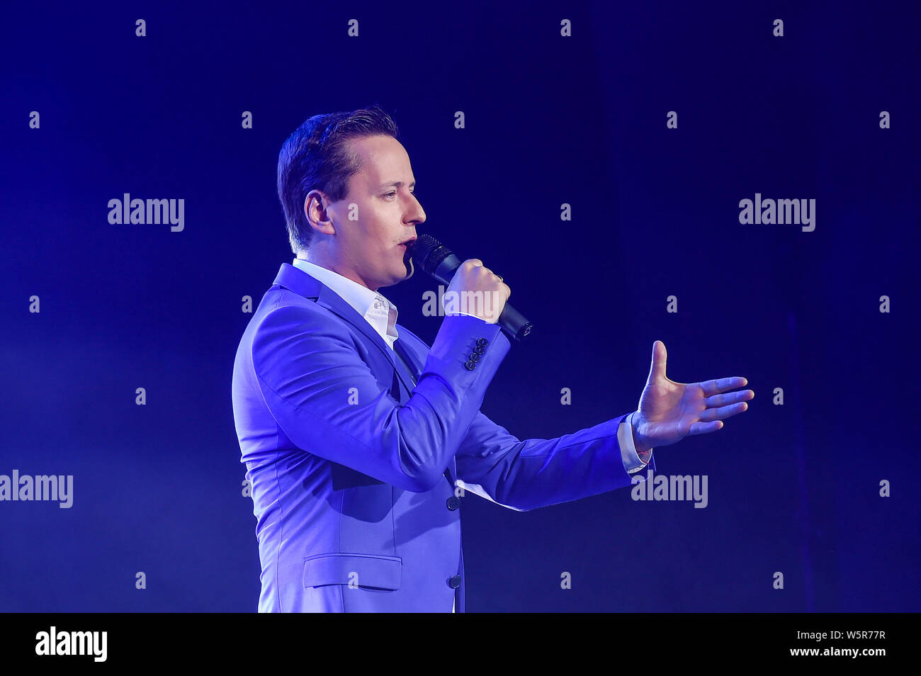 Russian singer-songwriter Vitaliy Vladasovich Grachov, better known by ...
