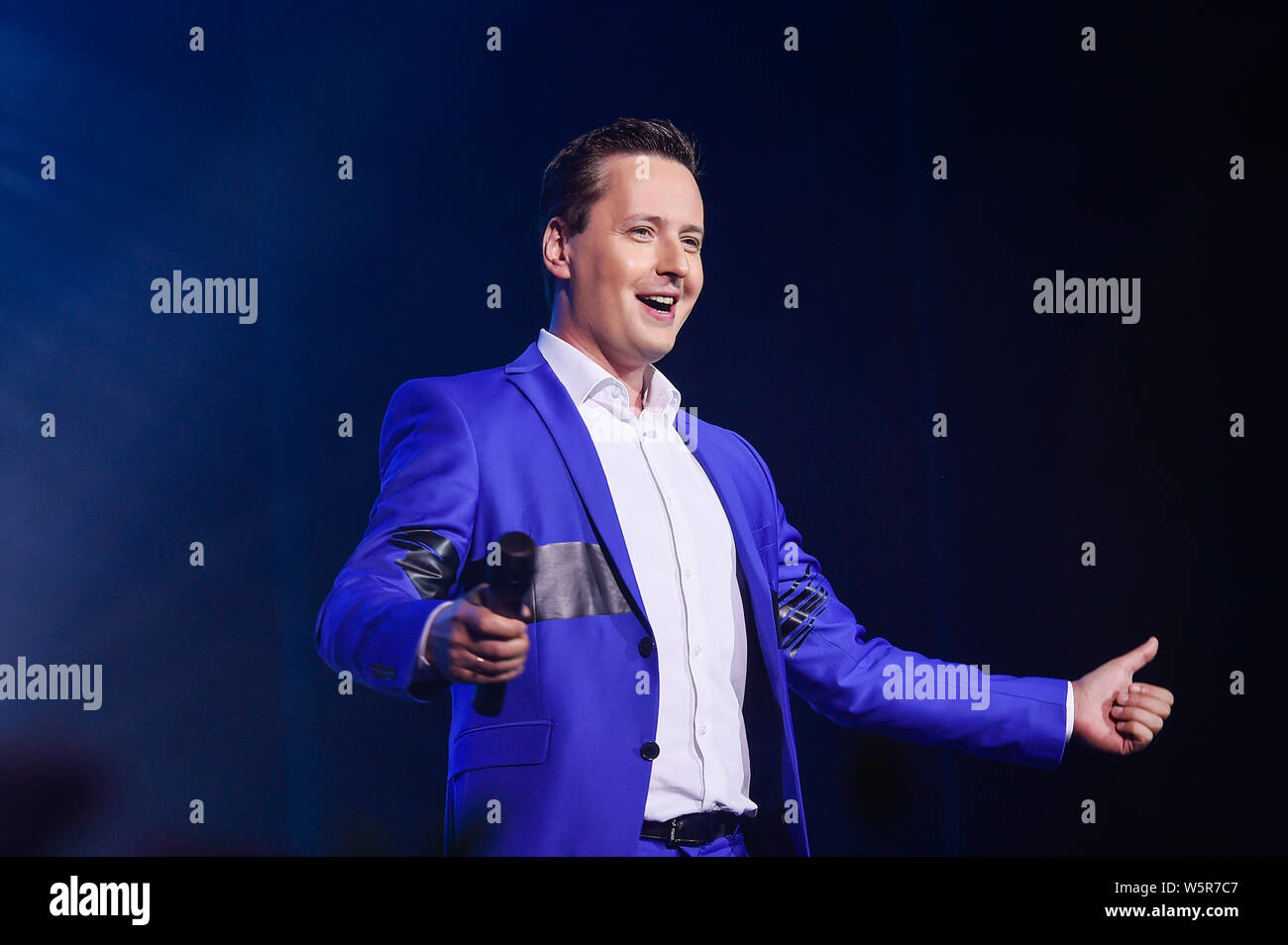 Russian singer-songwriter Vitaliy Vladasovich Grachov, better known by ...