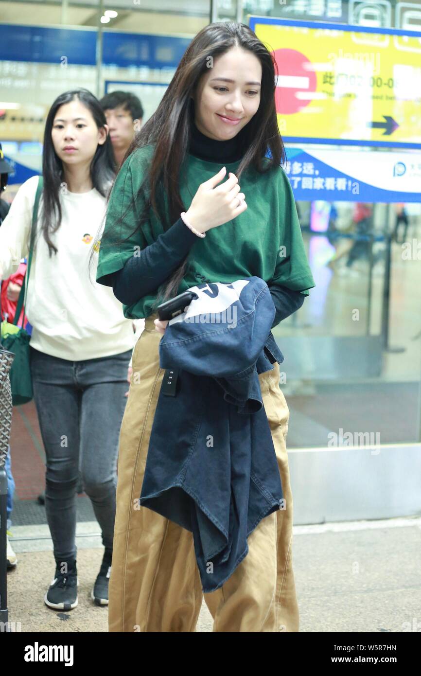 Taiwanese actress Hayden Guo Bi-ting, better known by her English name ...