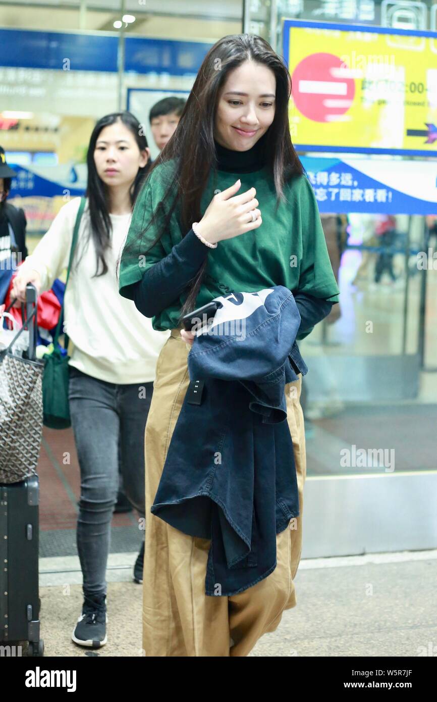 Taiwanese actress Hayden Guo Bi-ting, better known by her English name ...