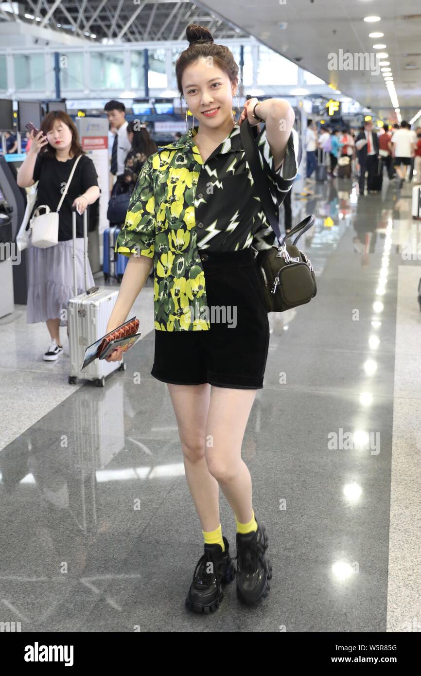 Australian-born Chinese actress Song Yangfei, also known as Cecilia ...