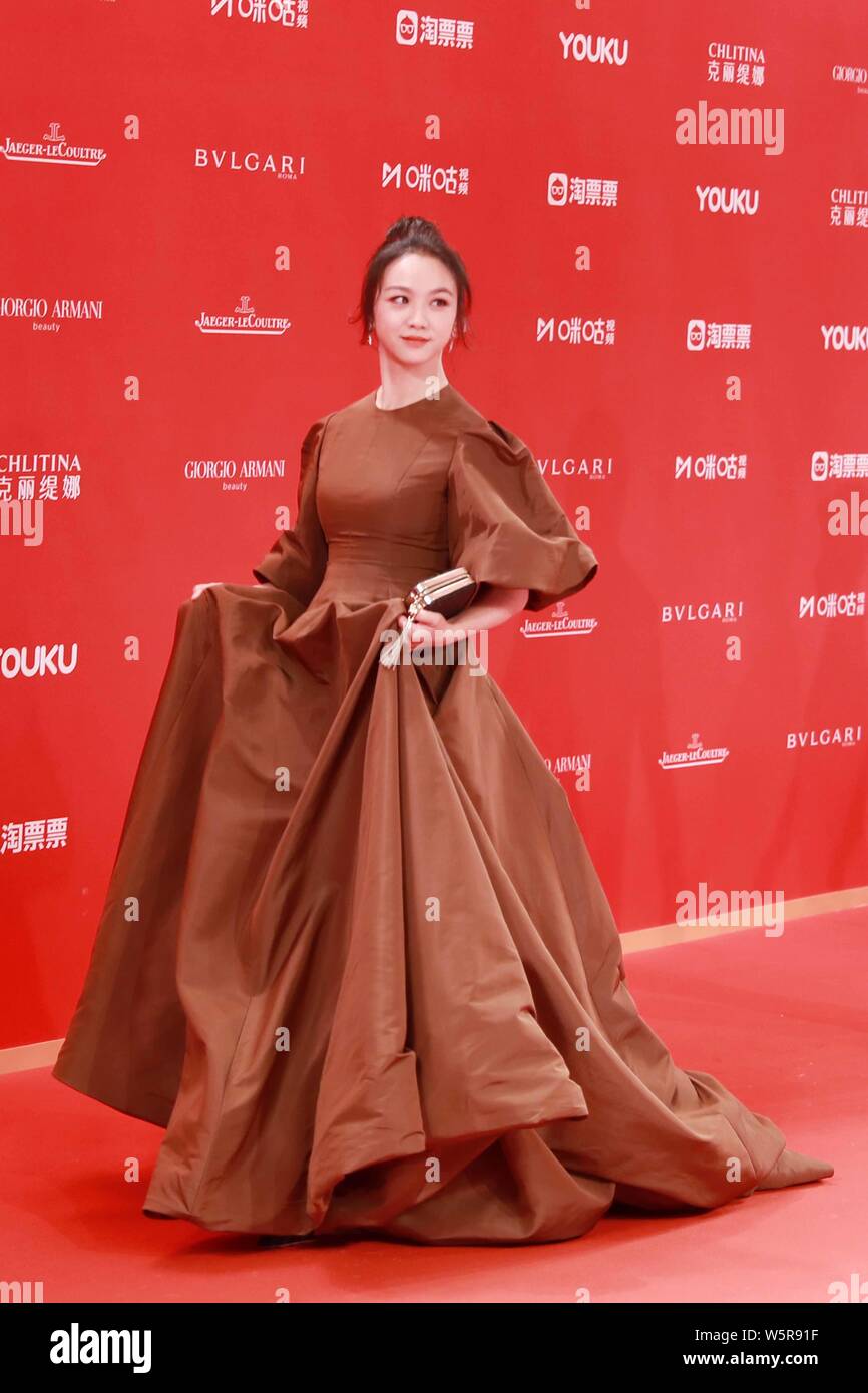 Chinese actress Tang Wei arrives on the red carpet for the opening ...