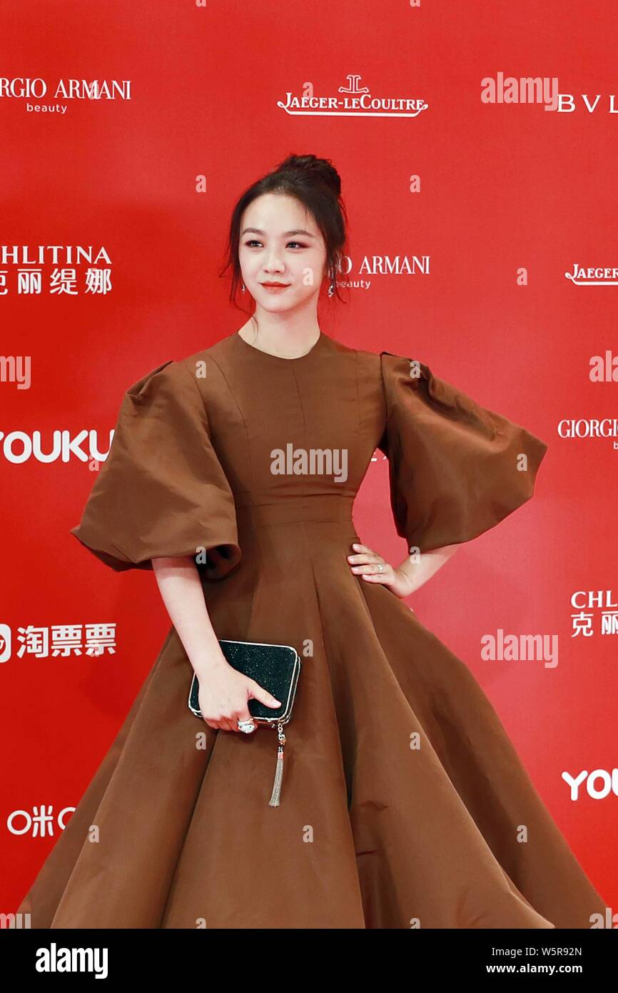 Chinese actress Tang Wei arrives on the red carpet for the opening ...