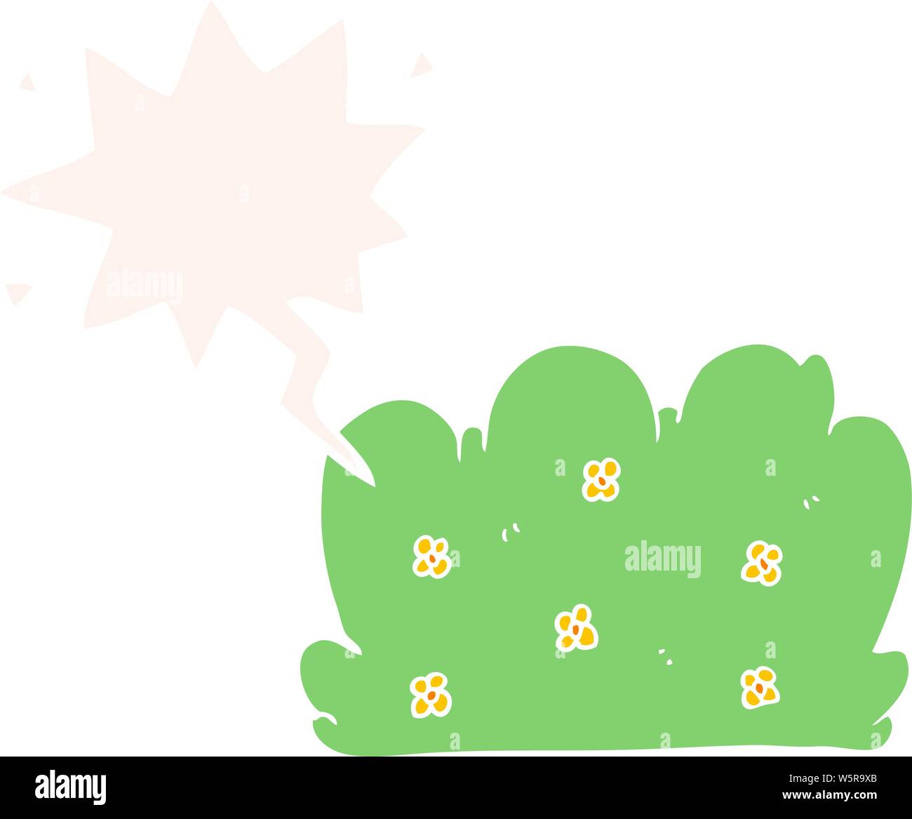 Hedgerow shrub Stock Vector Images - Alamy