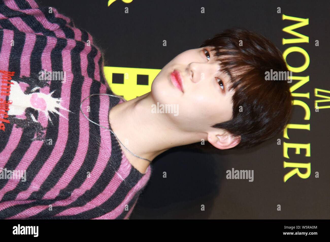 South Korean singer-songwriter and actor Hwang Min-hyun, known ...