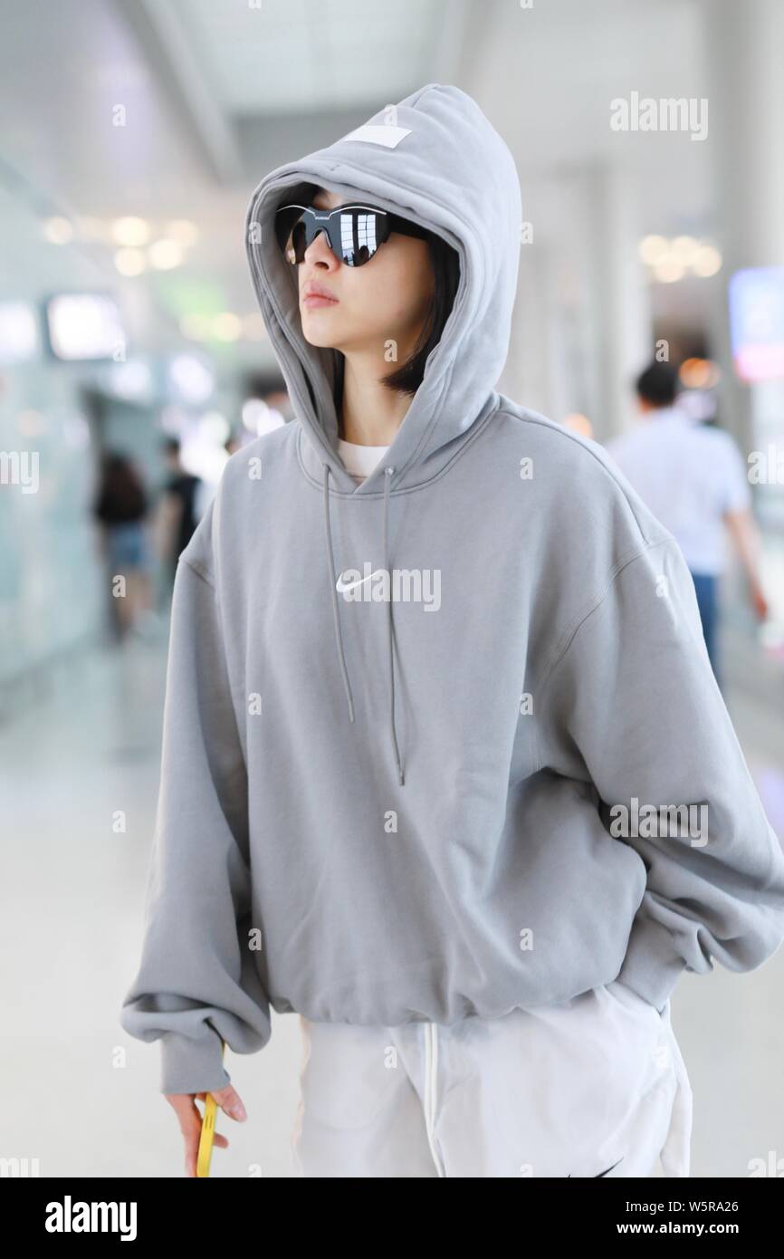 Chinese singer and actress Victoria Song or Song Qian arrives at the ...