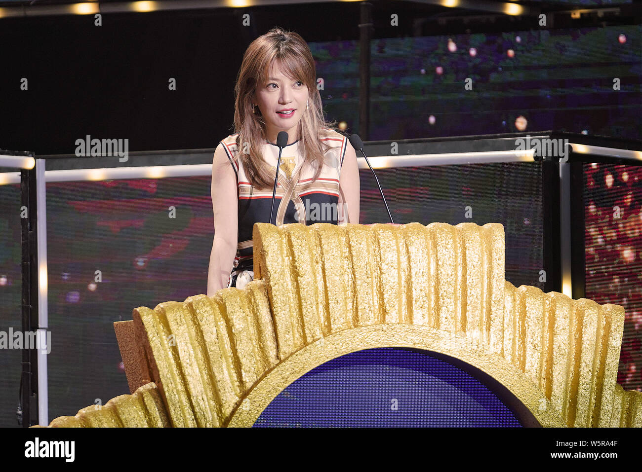 Chinese actress Zhao Wei attends the China Movie Channel Media Focus ...