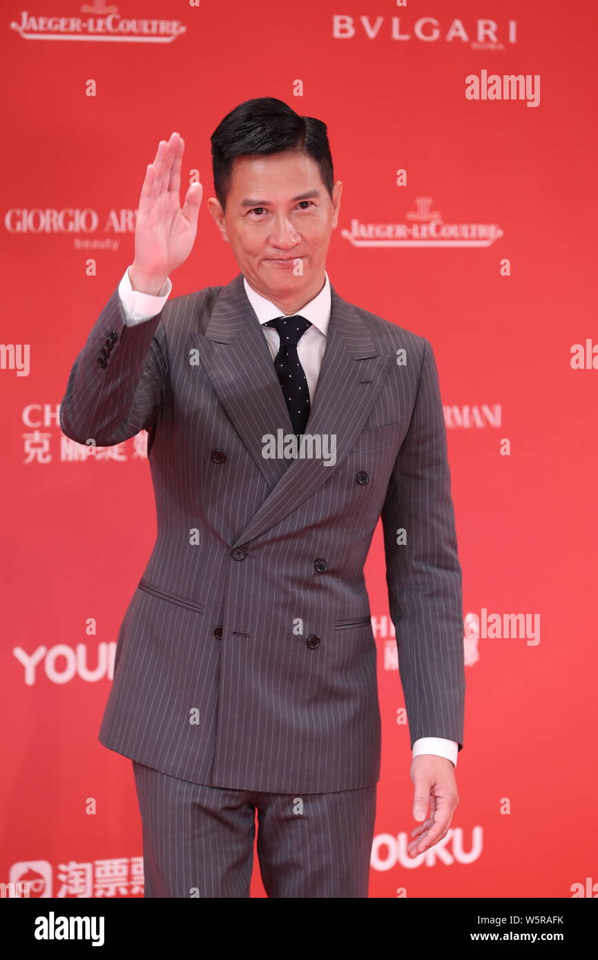 Hong Kong actor Nick Cheung arrives on the red carpet for the opening ...