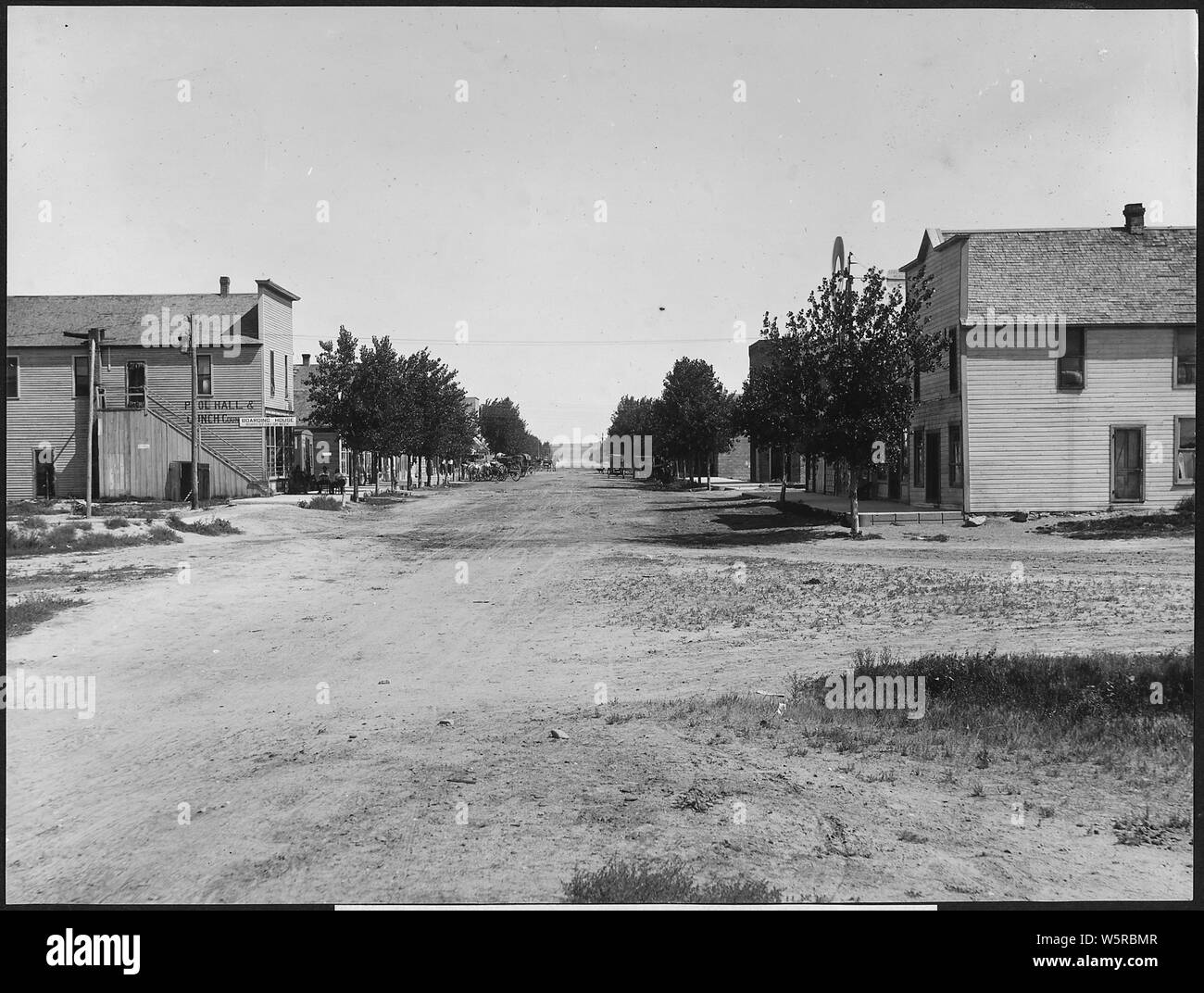 Main Street, Mitchell, Nebraska.; Scope and content: Photograph from ...