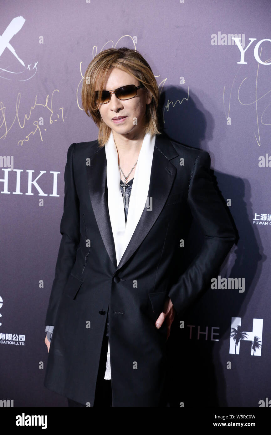Yoshiki Hayashi, better known by his stage name Yoshiki, of Japanese ...