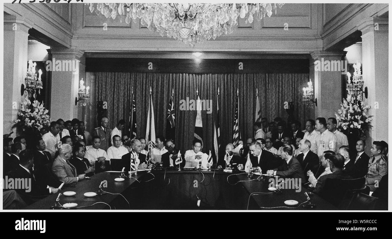 Manila Conference: Leaders at the meeting table; Scope and content ...