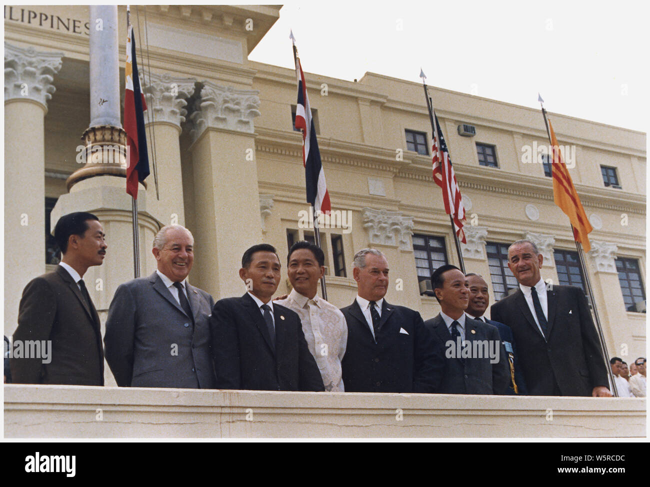 Manila Conference: SEATO nations leaders group portrait; Scope and ...