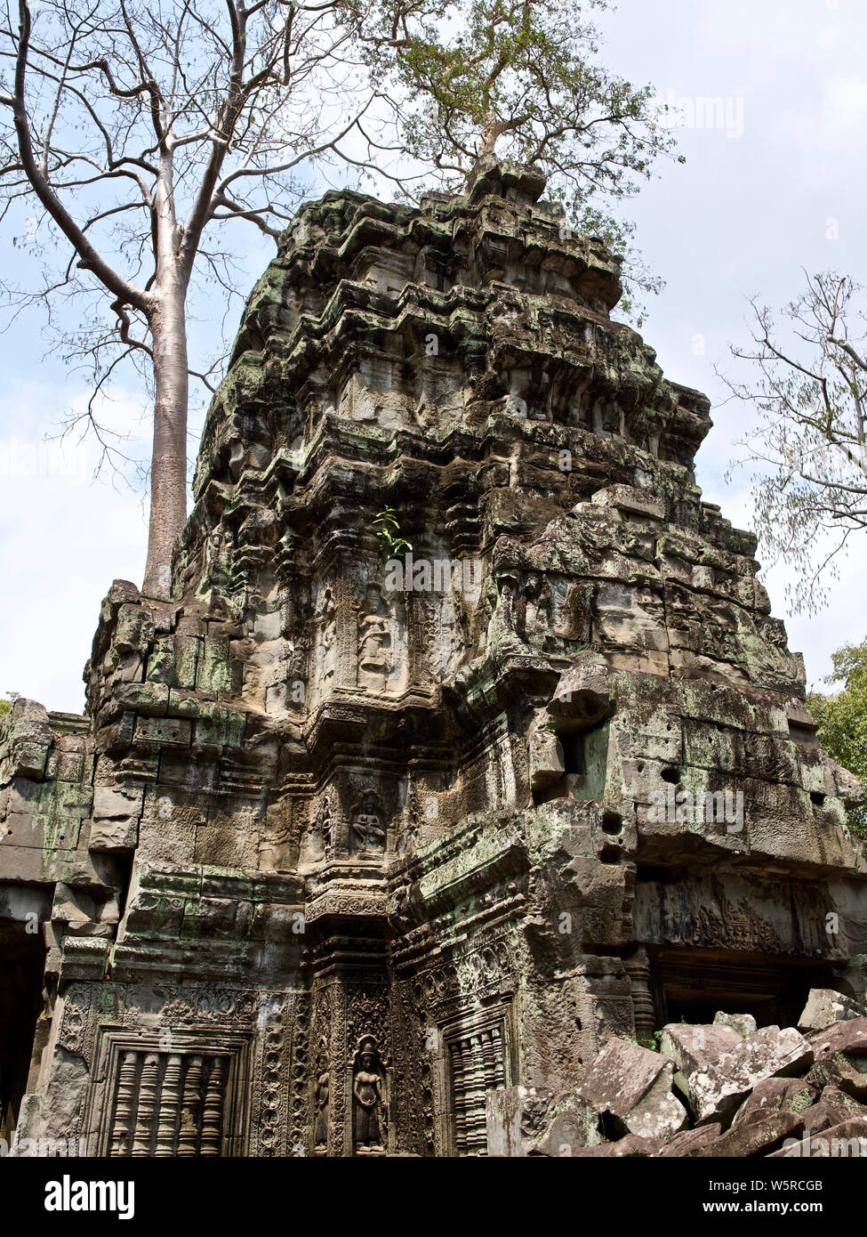 Architecture of ancient temple complex Angkor, Siem Reap, Cambodia ...