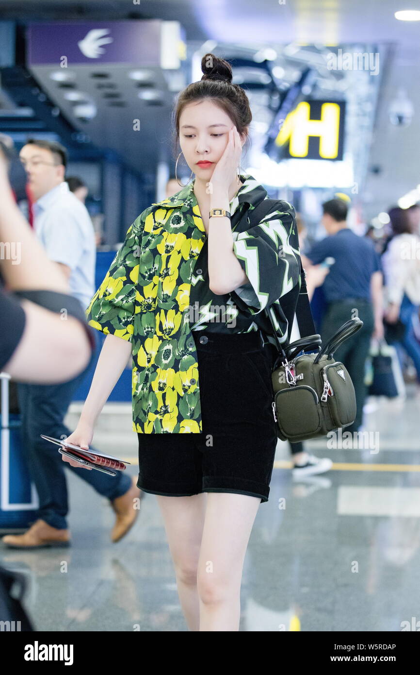 Australian-born Chinese actress Song Yangfei, also known as Cecilia ...