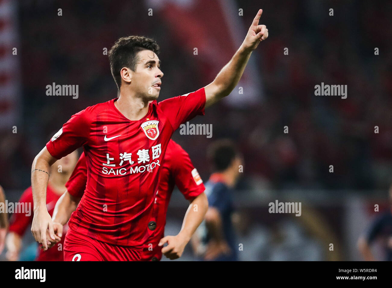 Brazilian football player Oscar dos Santos Emboaba Junior, better known ...