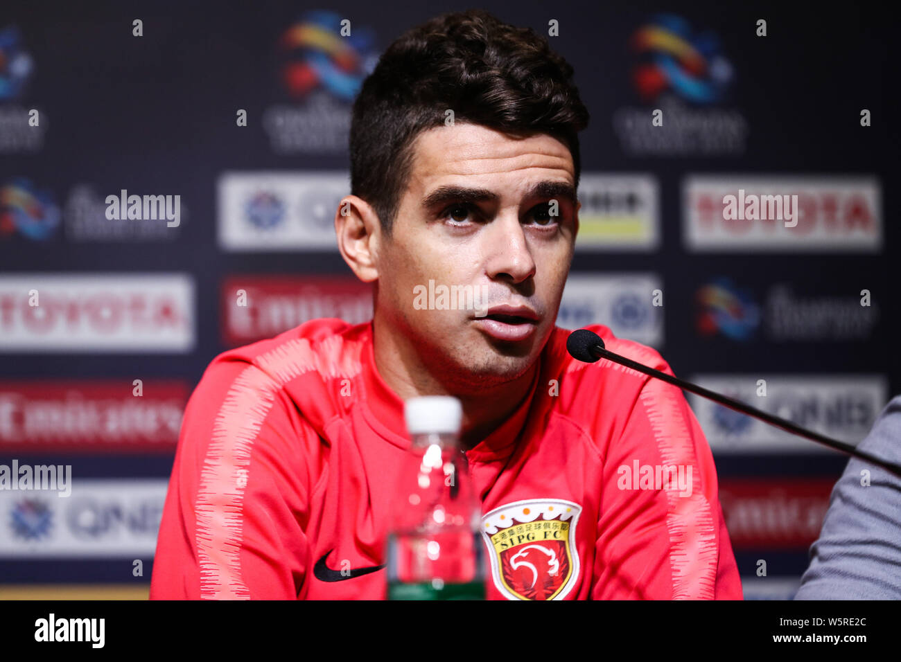 Brazilian football player Oscar dos Santos Emboaba Junior, better known ...