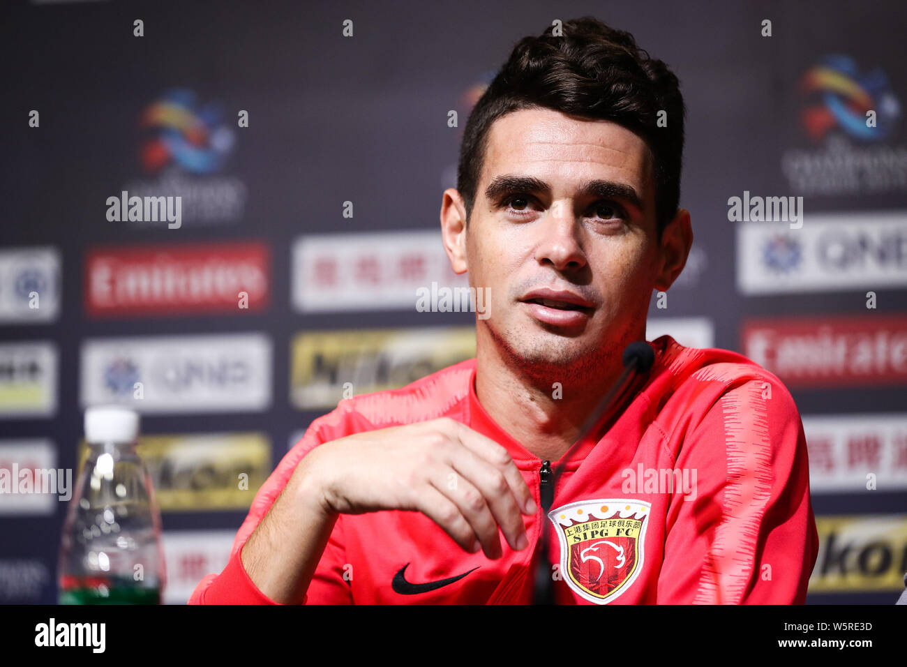 Brazilian football player Oscar dos Santos Emboaba Junior, better known ...