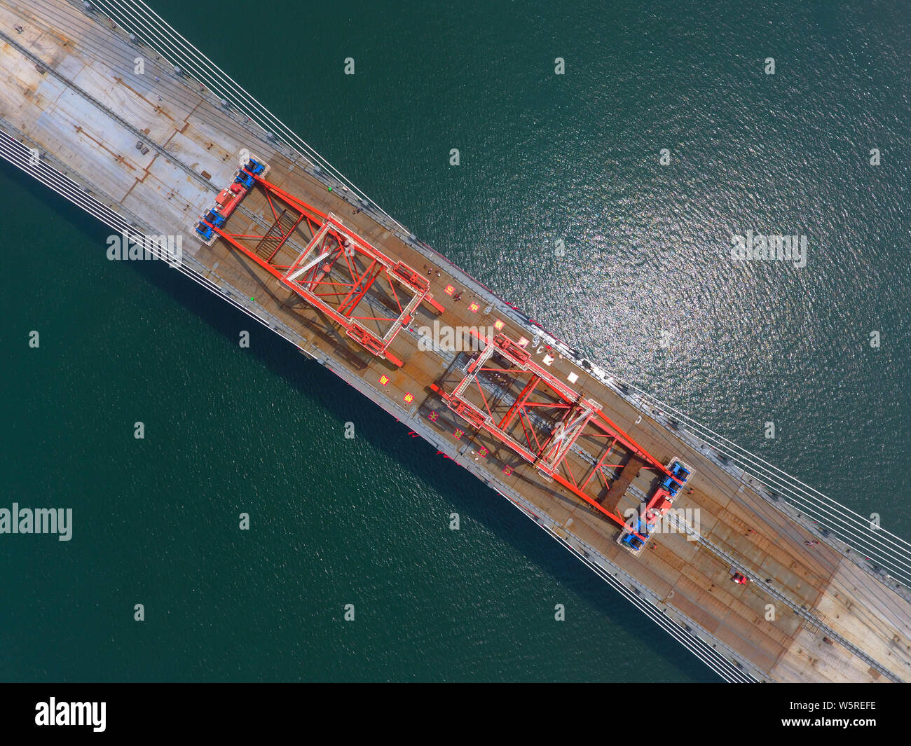 The Pingtan Haixia Rail-Road Bridge, China's first cross-sea rail-road ...