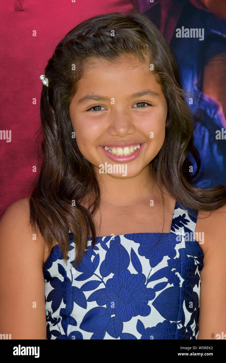 Los Angeles, USA. 28th July, 2019. Madelyn Miranda at the world ...