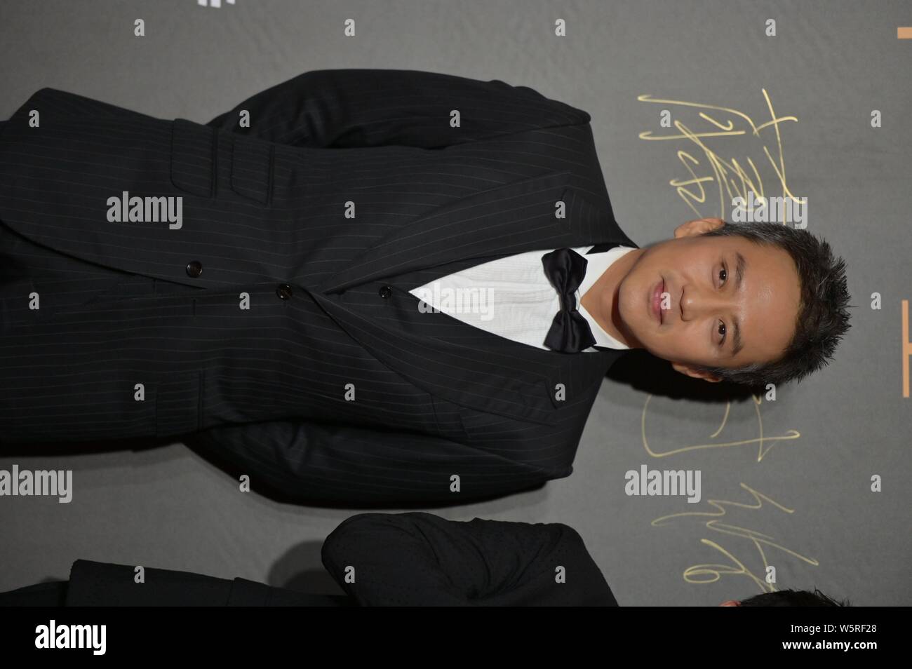 Chinese actor Deng Chao arrives on the red carpet for 2019 Sina Weibo ...