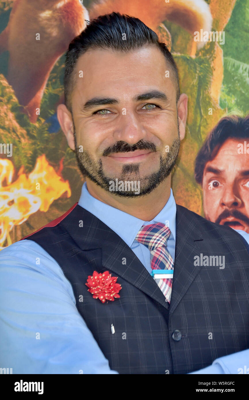 Los Angeles, USA. 28th July, 2019. Lorenzo Parro at the world premiere ...
