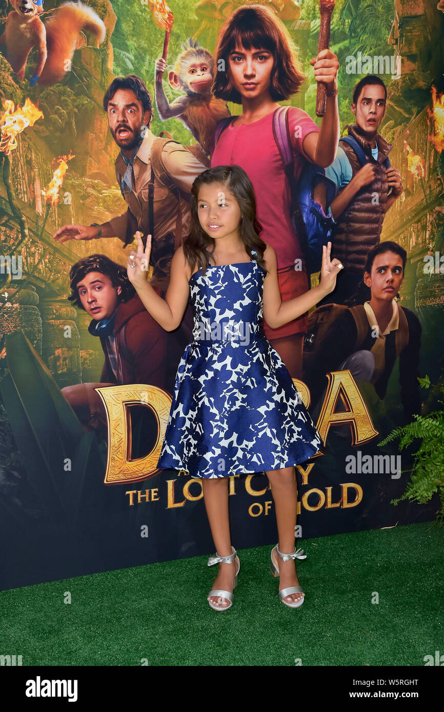 Los Angeles, USA. 28th July, 2019. Madelyn Miranda at the world ...