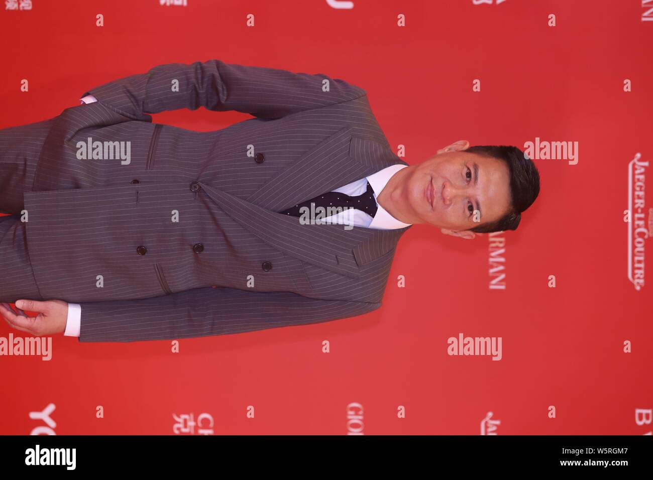 Hong Kong actor Nick Cheung arrives on the red carpet for the opening ...