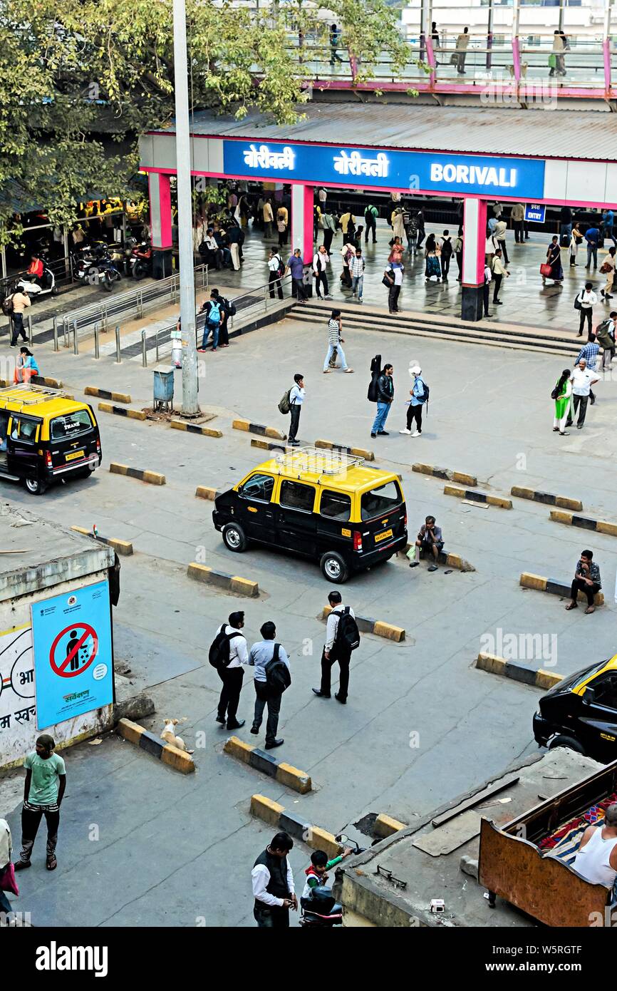 Borivali Railway Station Mumbai Maharashtra India Asia Stock Photo - Alamy
