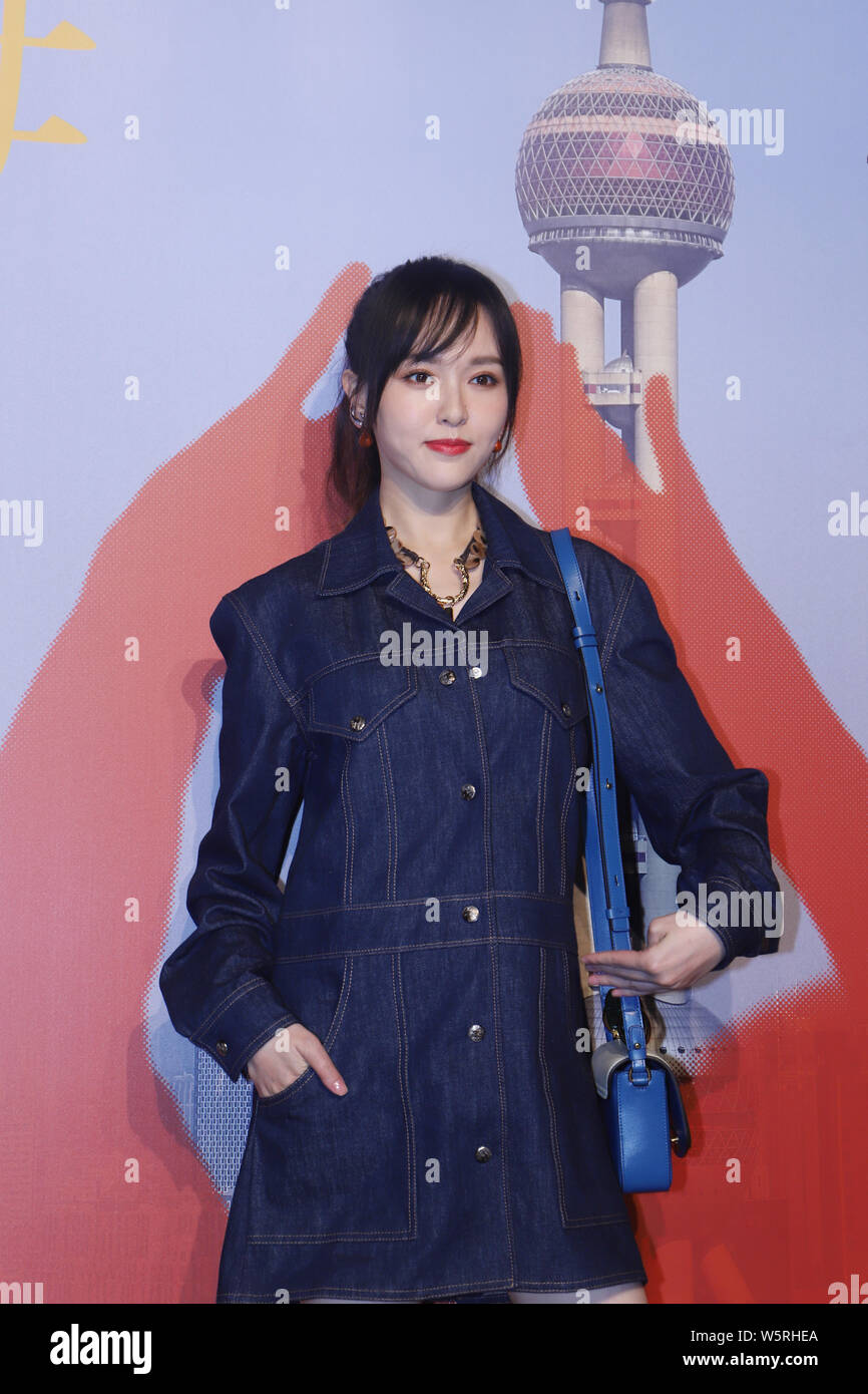 Chinese actress Tiffany Tang or Tang Yang attends the Chloe Spring ...