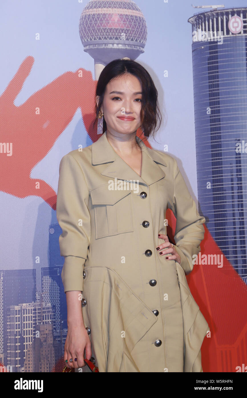 Taiwanese model and actress Shu Qi attends the Chloe Spring/Summer 2020 ...