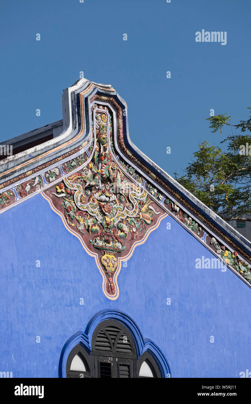 Malaysia, Penang Island, Georgetown: Cheong Fatt Tze Mansion Stock ...