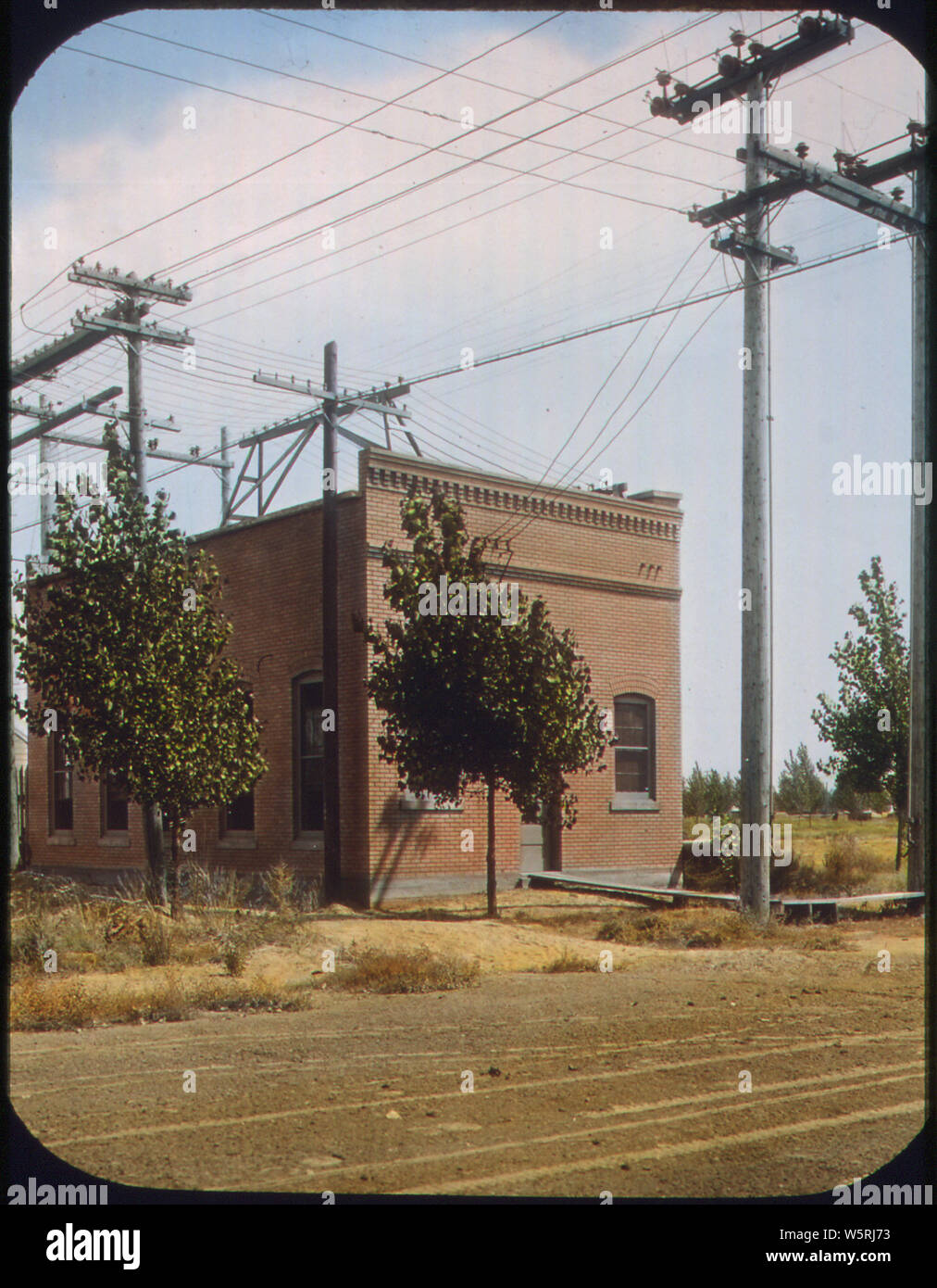Minidoka Project - Power Subpower Station - Idaho-Wyoming Stock Photo ...
