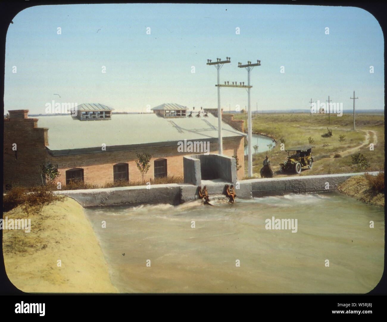 Minidoka Project - Power Pumping Station - Idaho-Wyoming Stock Photo ...