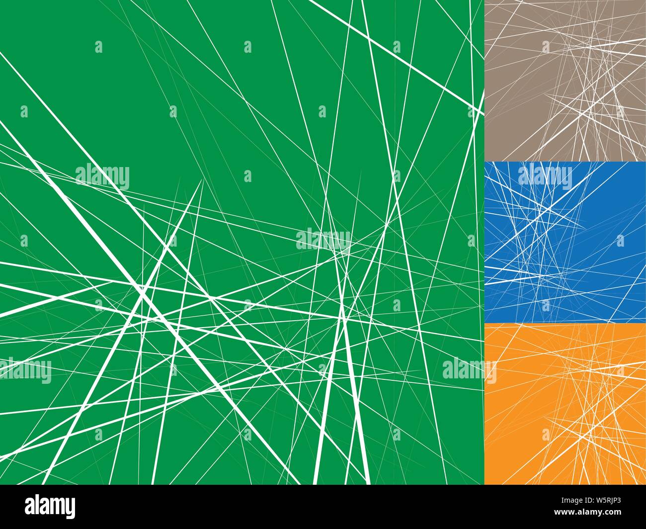 Random artistic random lines in 4 color combo Stock Vector Image & Art ...