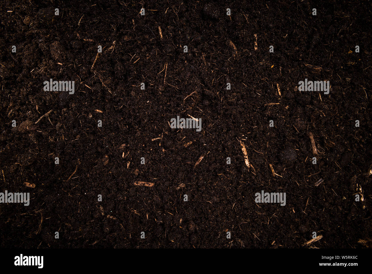 Garden Soil , Dark Cultivated Turf Soil , Gardening and Farming Concept ...