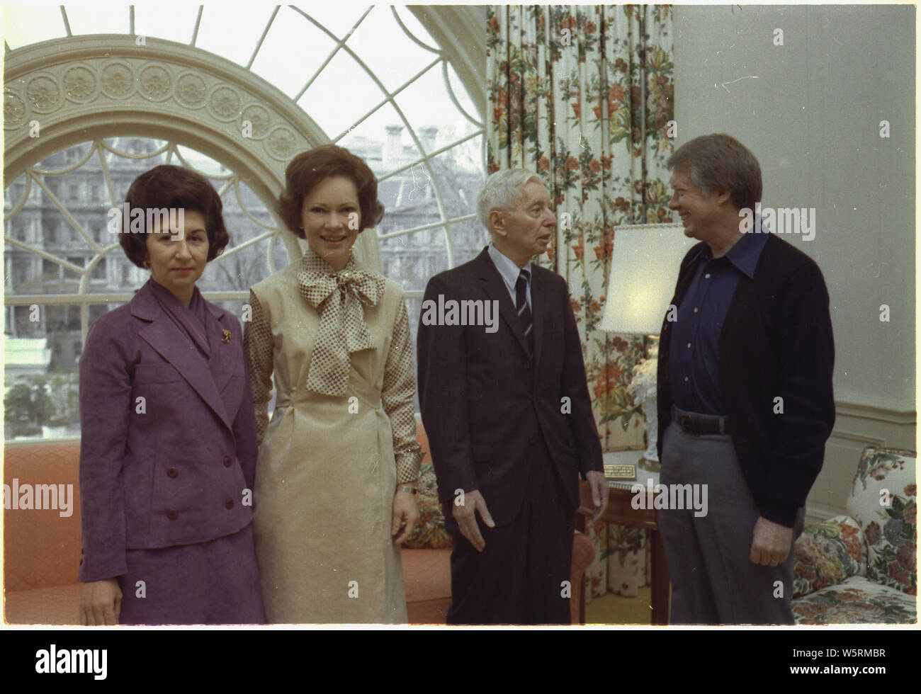 Mrs. Hyman Rickover, Rosalynn Carter, Admiral Hyman Rickover, President ...