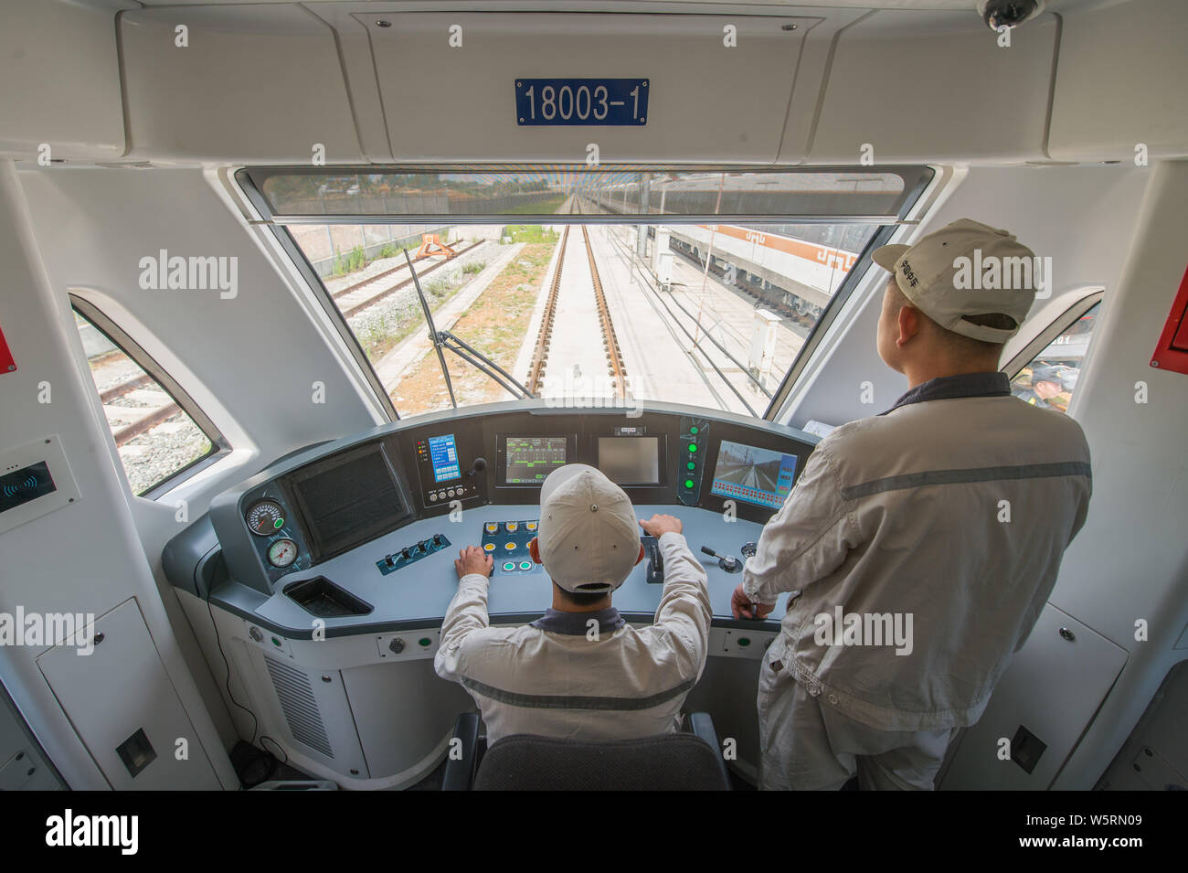 First subway train hi-res stock photography and images - Alamy