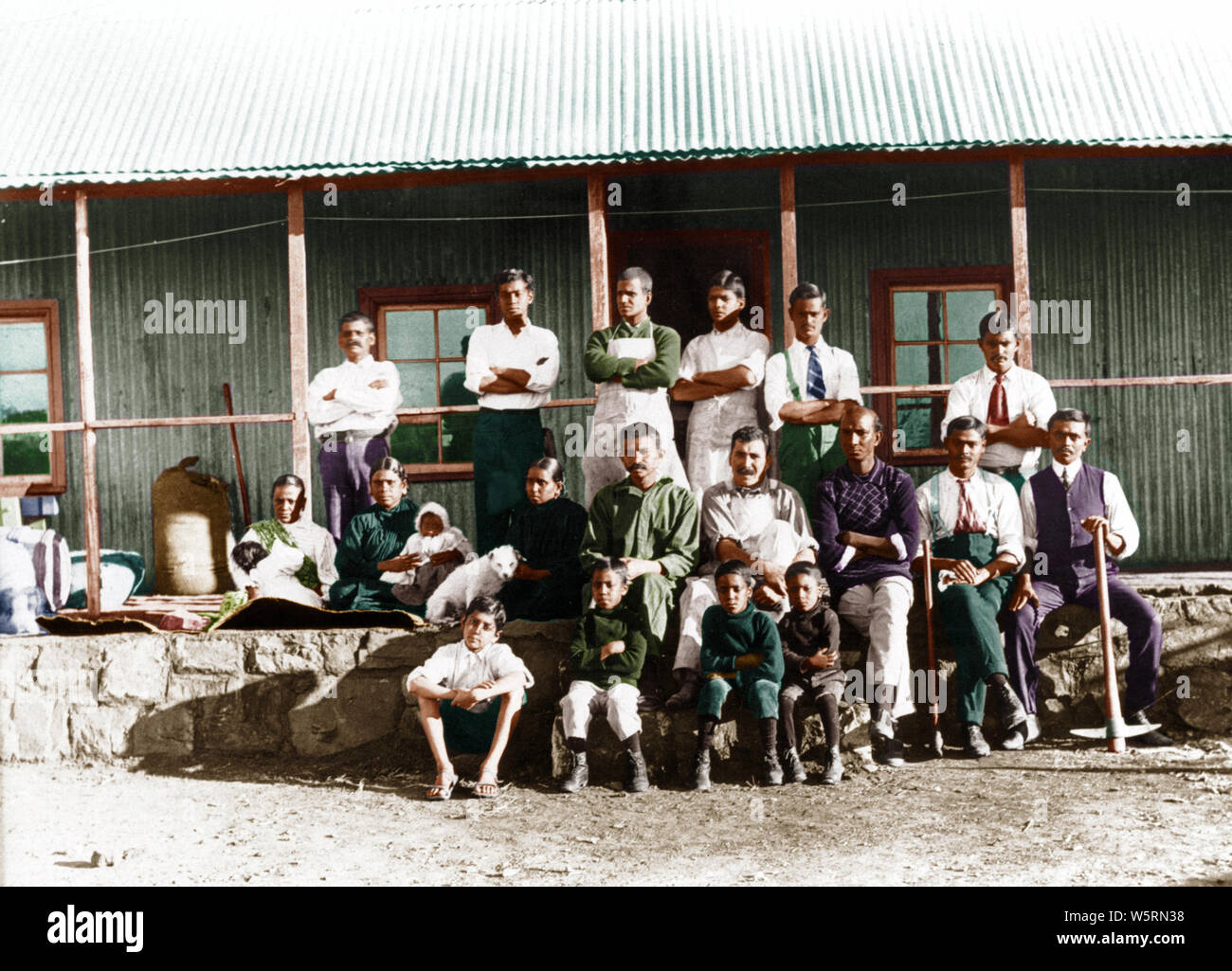 Mahatma gandhi tolstoy farm hi-res stock photography and images - Alamy